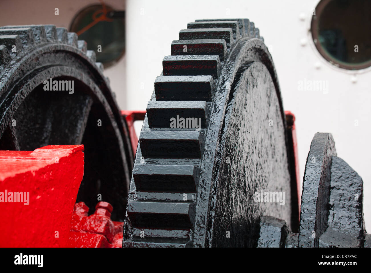 Large gear wheel Stock Photo - Alamy