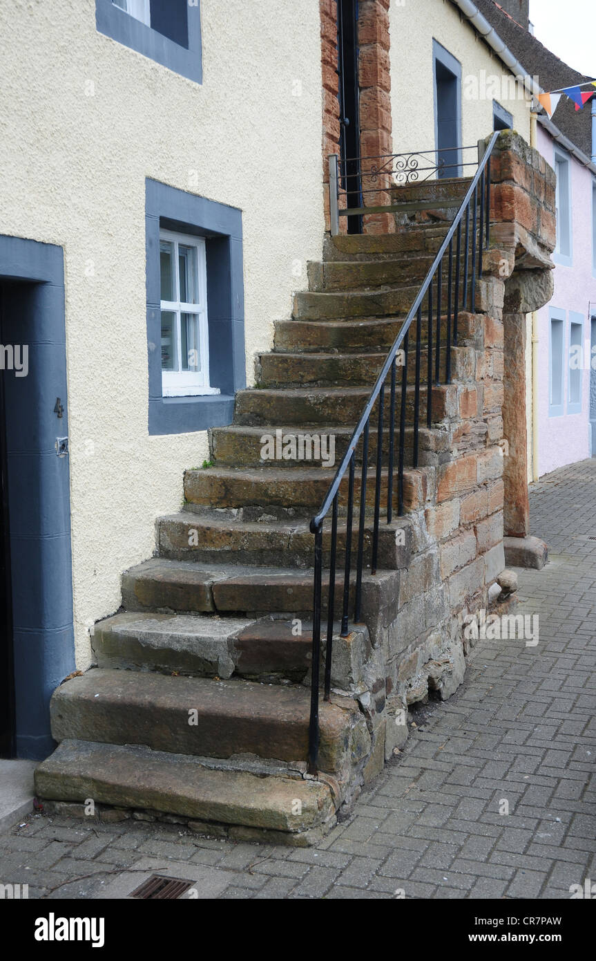 Fife village house monans hi-res stock photography and images - Alamy