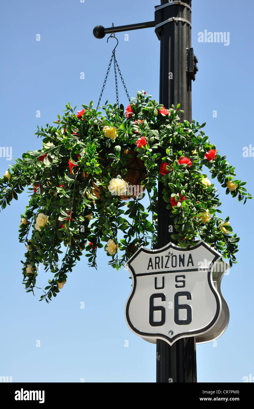 Route 66 sign, Williams, Arizona, USA Stock Photo - Alamy
