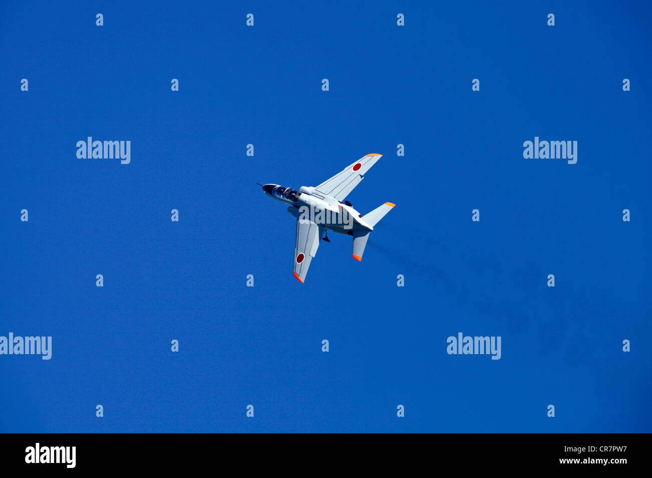 The Blue Impulse aerobatic demonstration team of the Japan Air Self ...