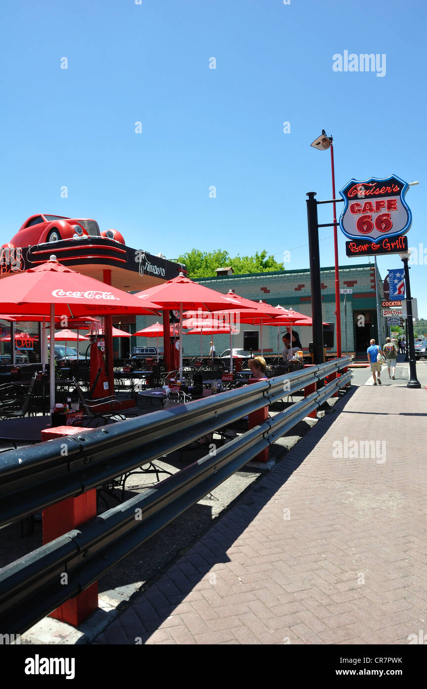 Cruisers cafe 66 hi-res stock photography and images - Alamy