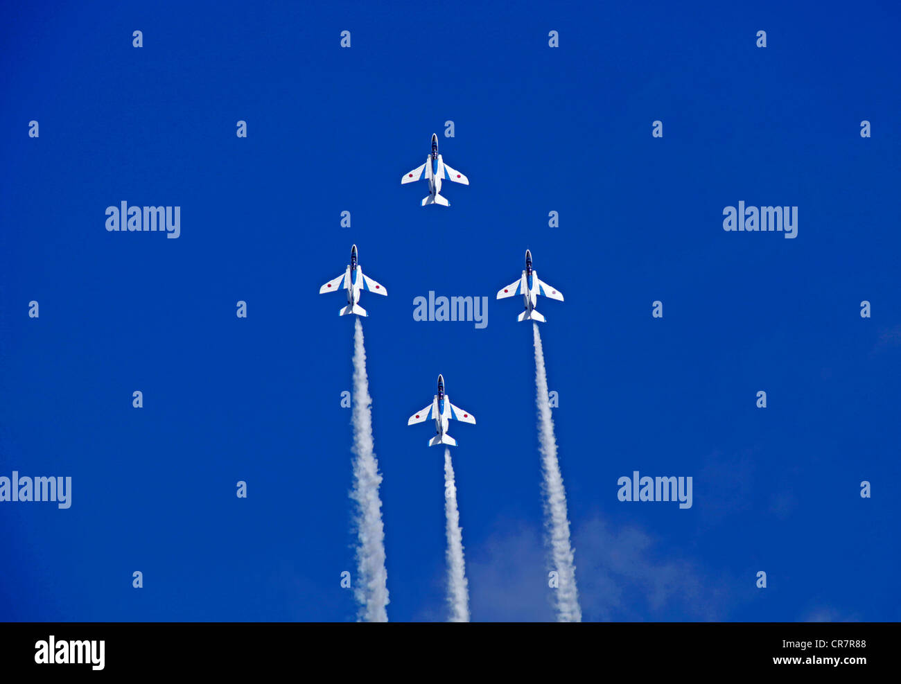 Jasdf blue impulse display aircraft hi-res stock photography and images ...