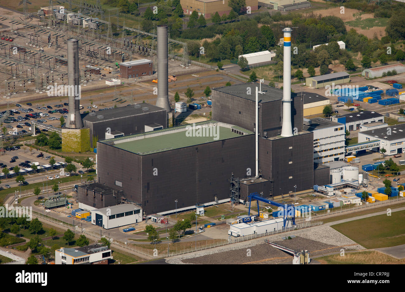 Brunsbuettel nuclear power plant brunsbuettel hi-res stock photography ...