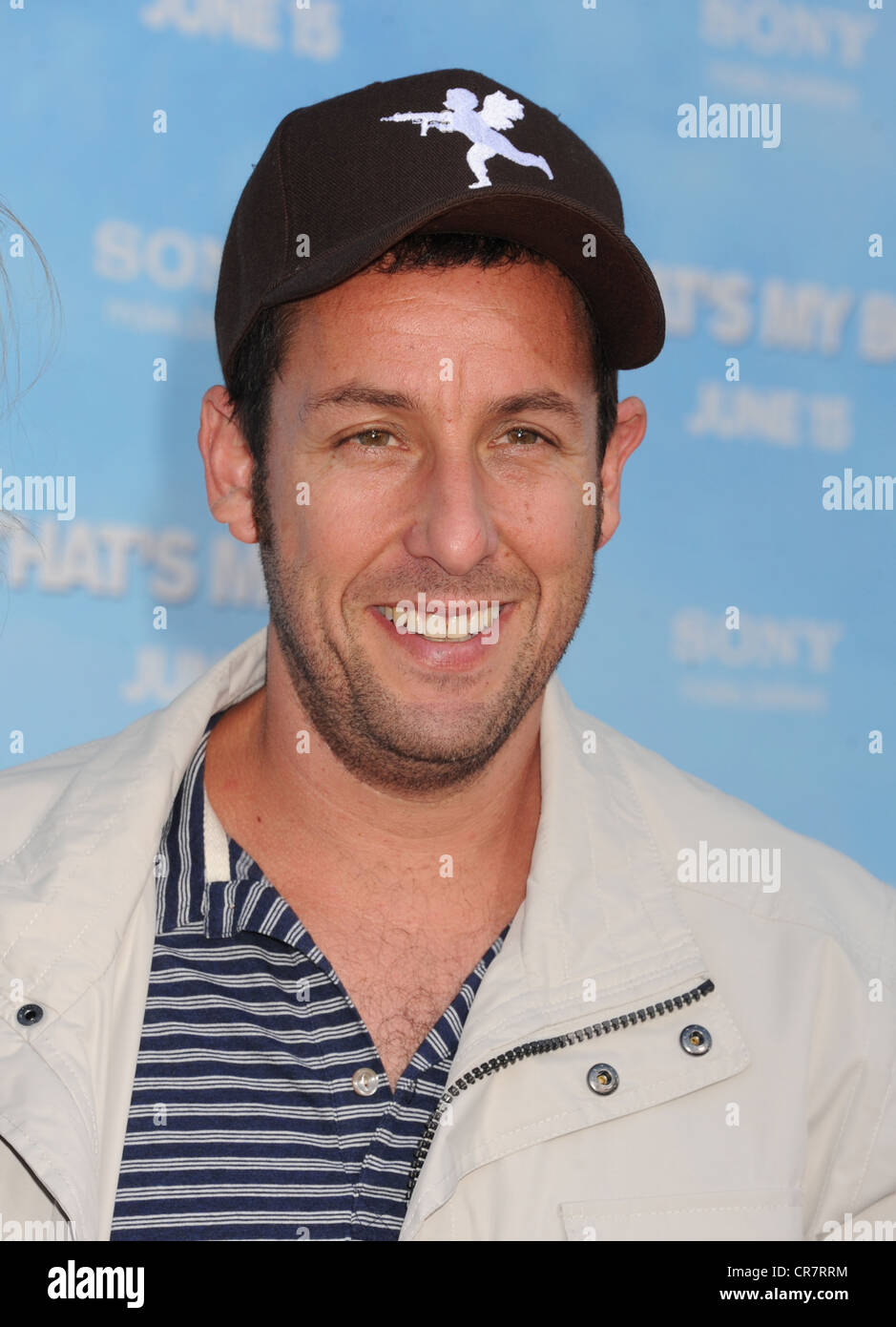 ADAM SANDLERT US film actor in June 2012. Photo Jeffrey Mayer Stock ...