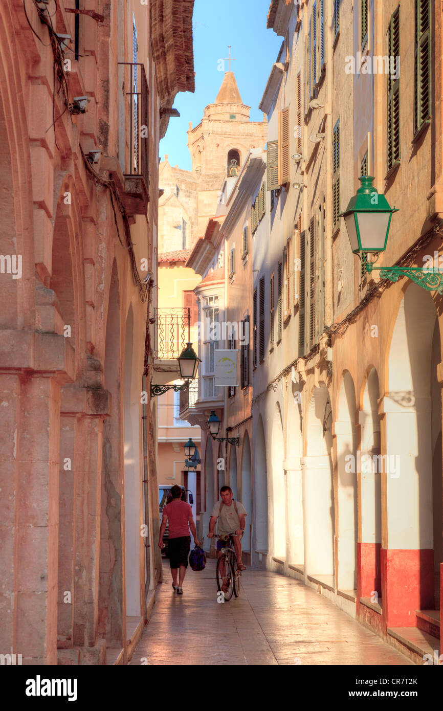 Ciutadella street scene menorca hi-res stock photography and images - Alamy