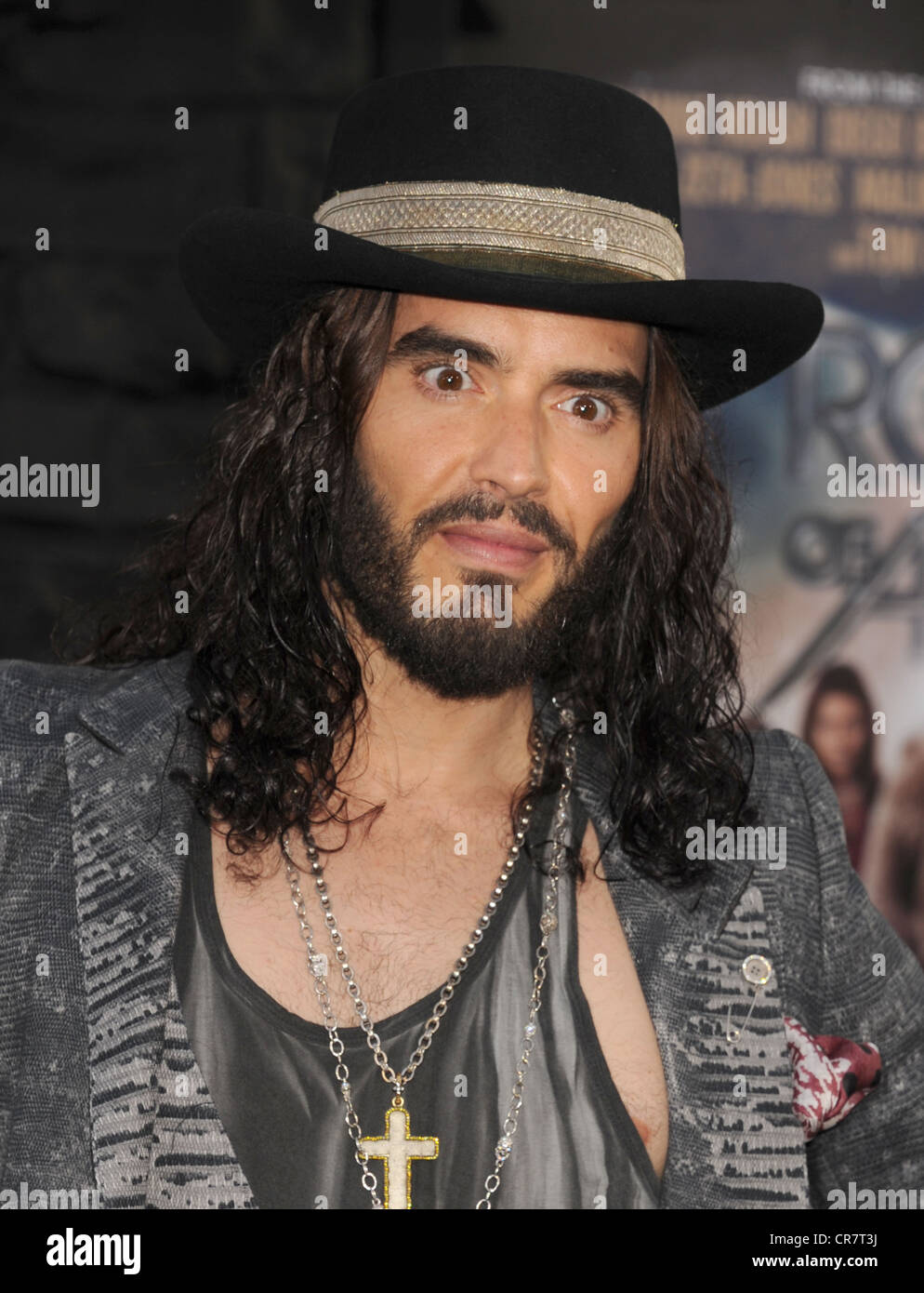 RUSSELL BRAND UK comedian and film actor in June 2012. Photo Jeffrey ...
