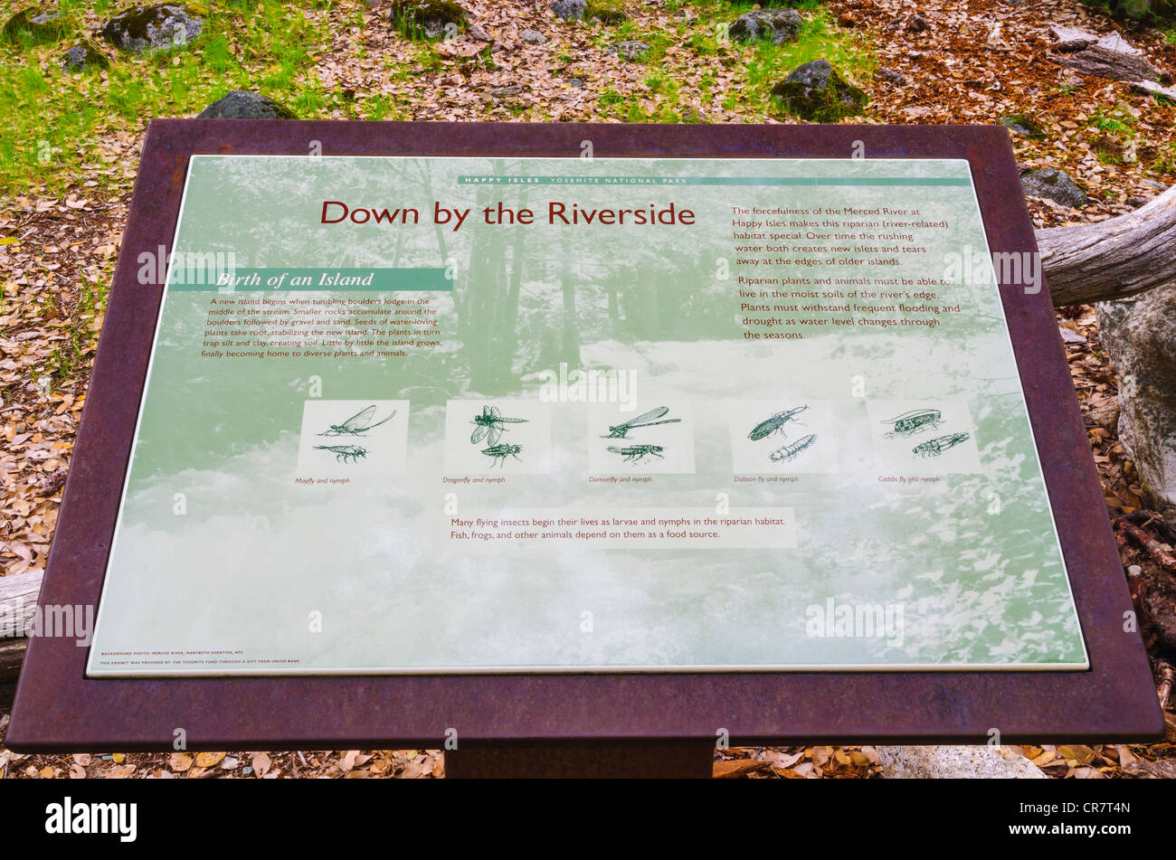 Yosemite valley interpretive sign hi-res stock photography and images ...