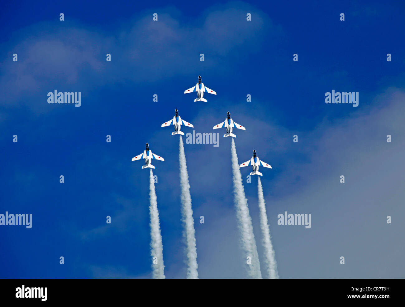 Jasdf Blue Impulse Display Aircraft High Resolution Stock Photography ...