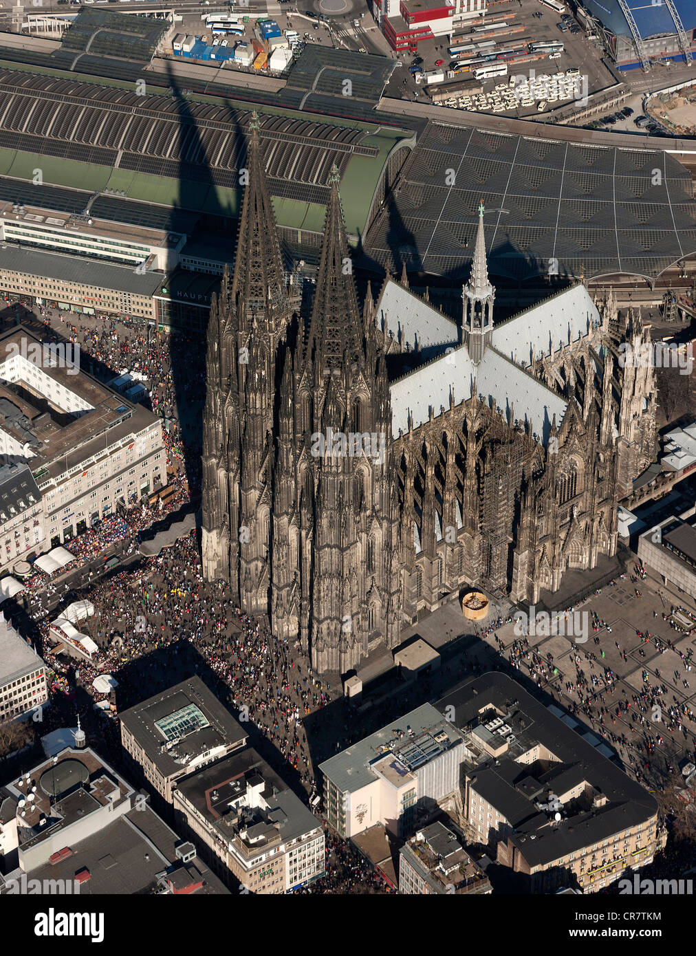 Cologne Cathedral Aerial