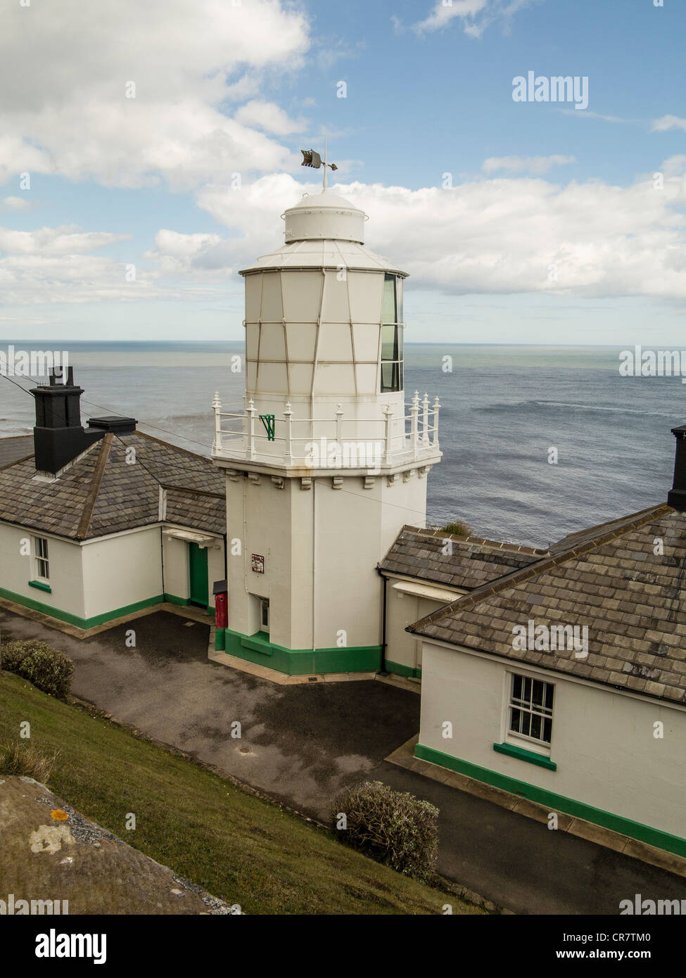 Whitby High Lighthouse 1858 designed by James Walker Yorkshire UK Stock ...