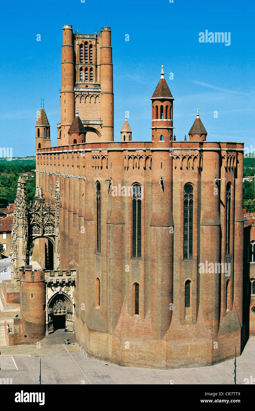 France, Tarn, Albi, the episcopal city, UNESCO World Heritage, St ...