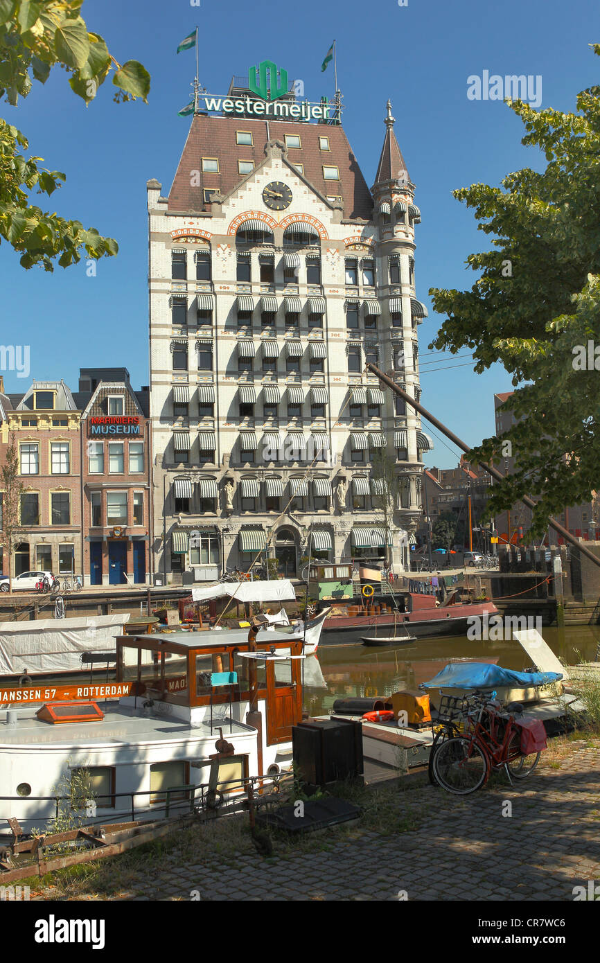 Witte Huis building, White House, an Art Nouveau-style house from 1900 ...