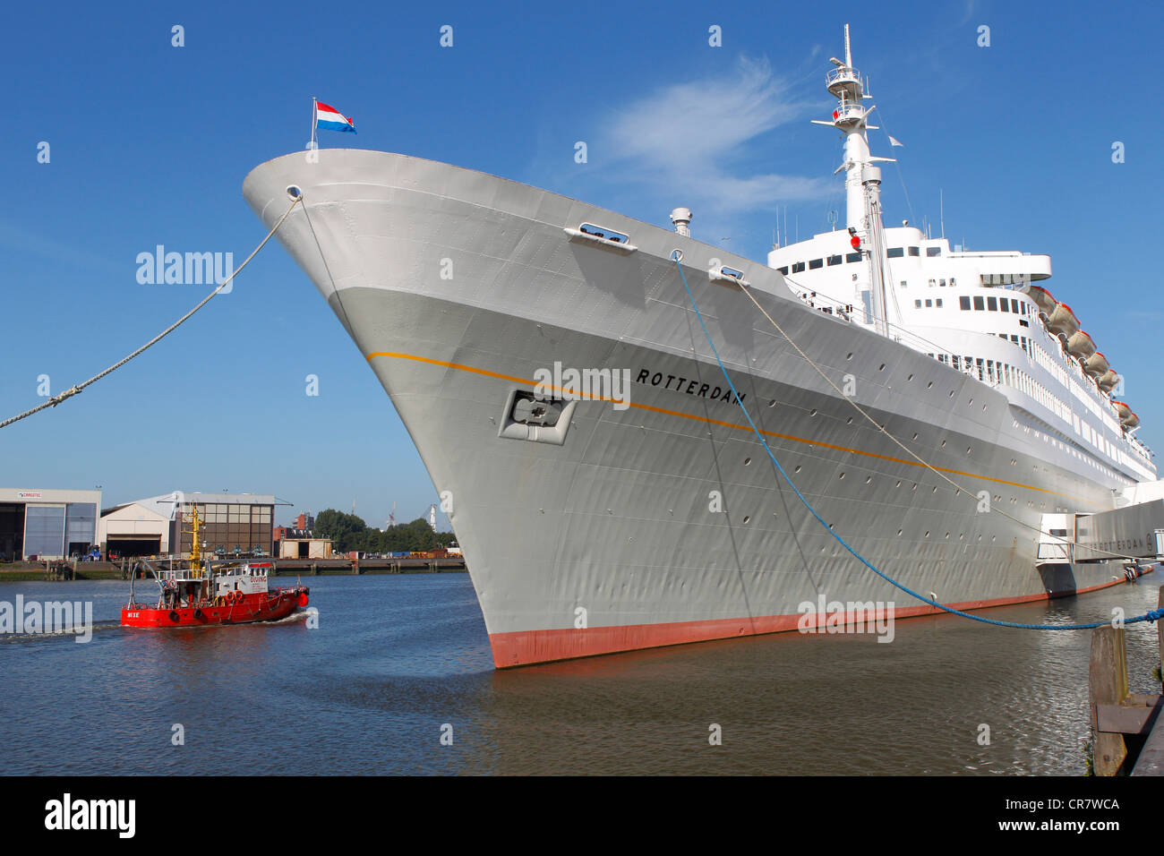Hotel, museum ship, cruise hotel, SS Rotterdam, Rotterdam, Holland, the ...