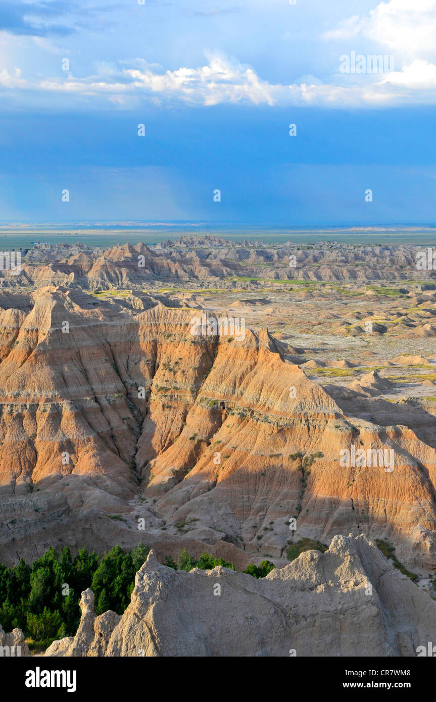 Badlands wall layered badlands wall hi-res stock photography and images ...