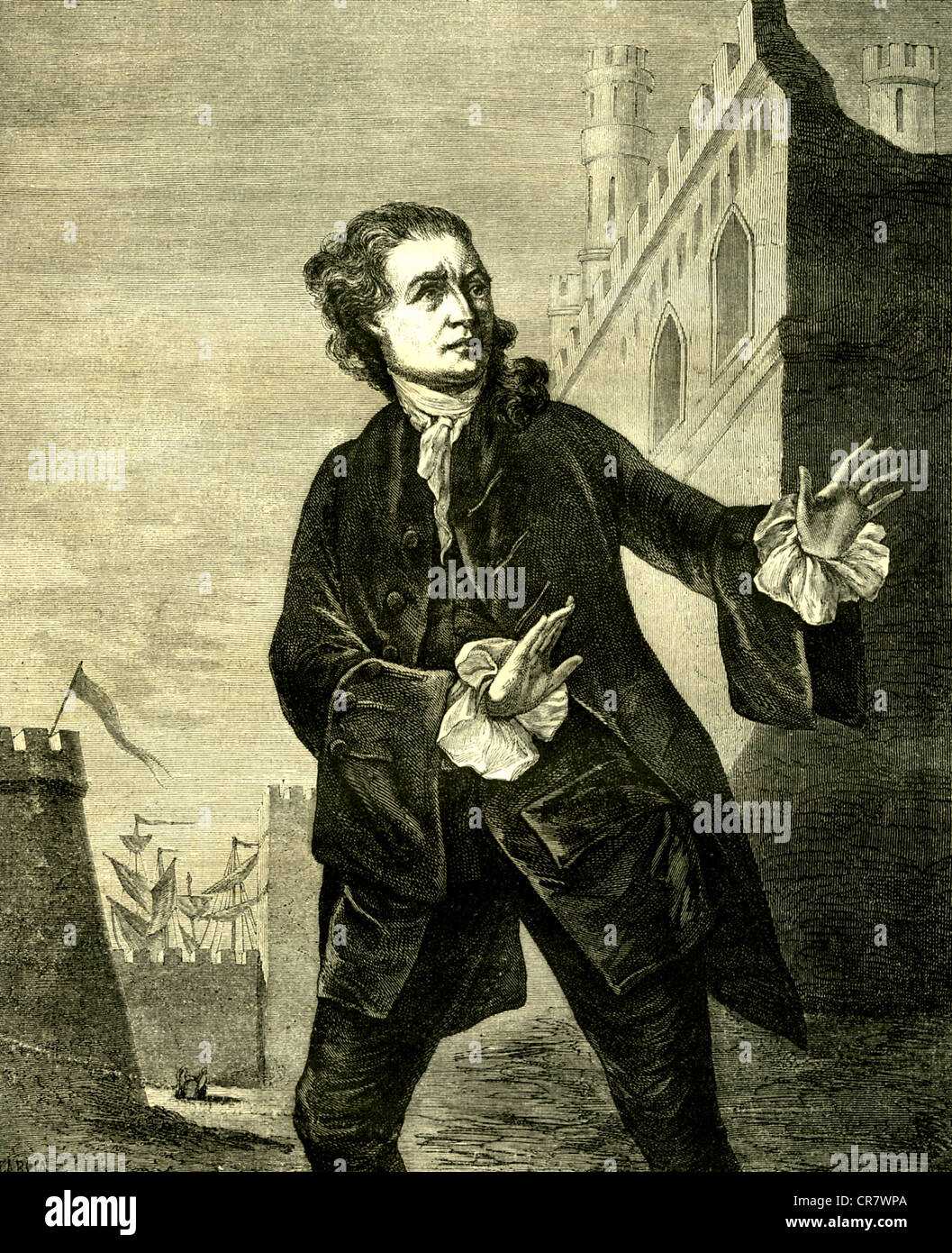 David garrick hamlet hi-res stock photography and images - Alamy