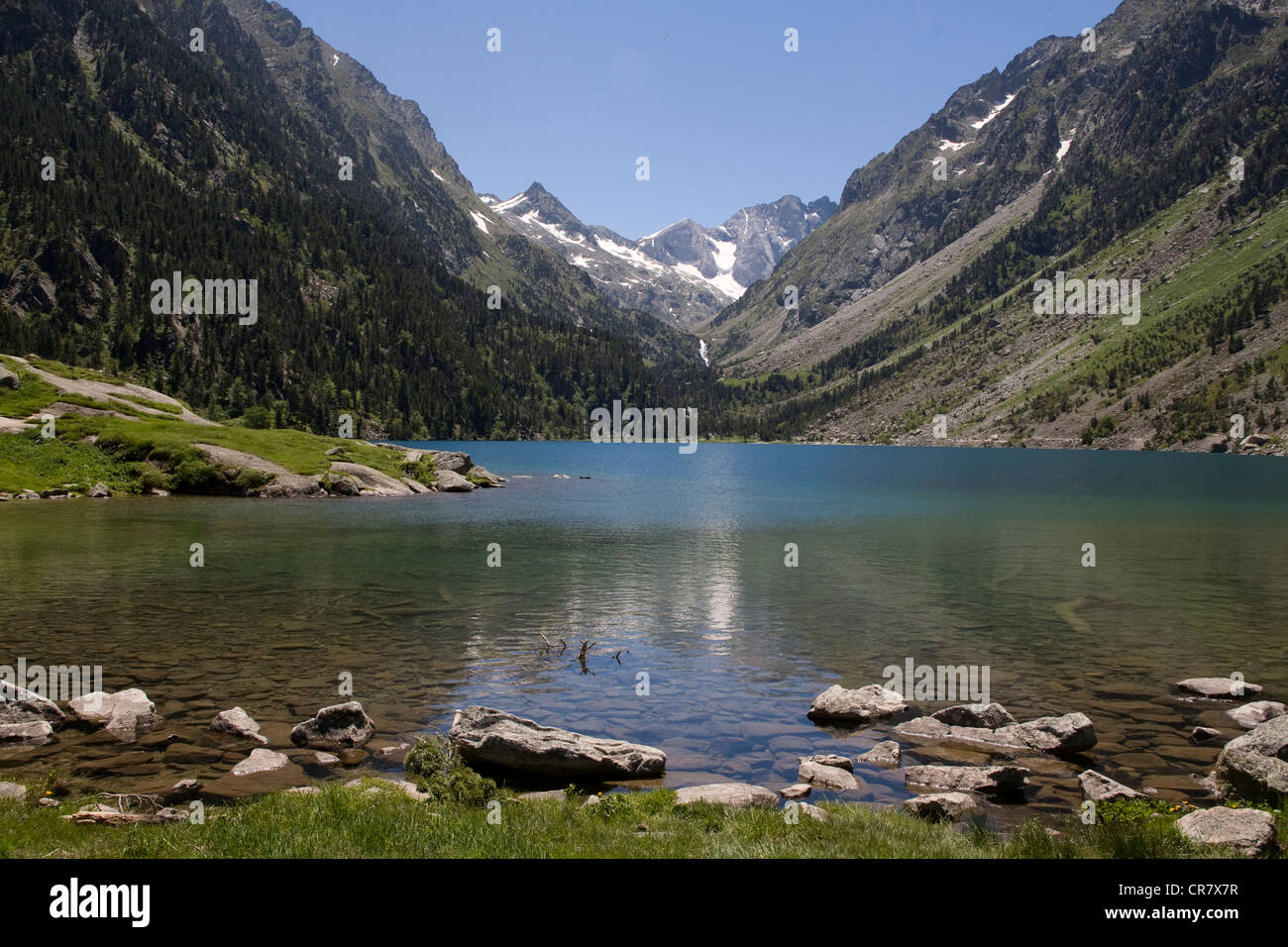 France, Hautes Pyrenees, Cauterets, Lake Gaube Stock Photo - Alamy