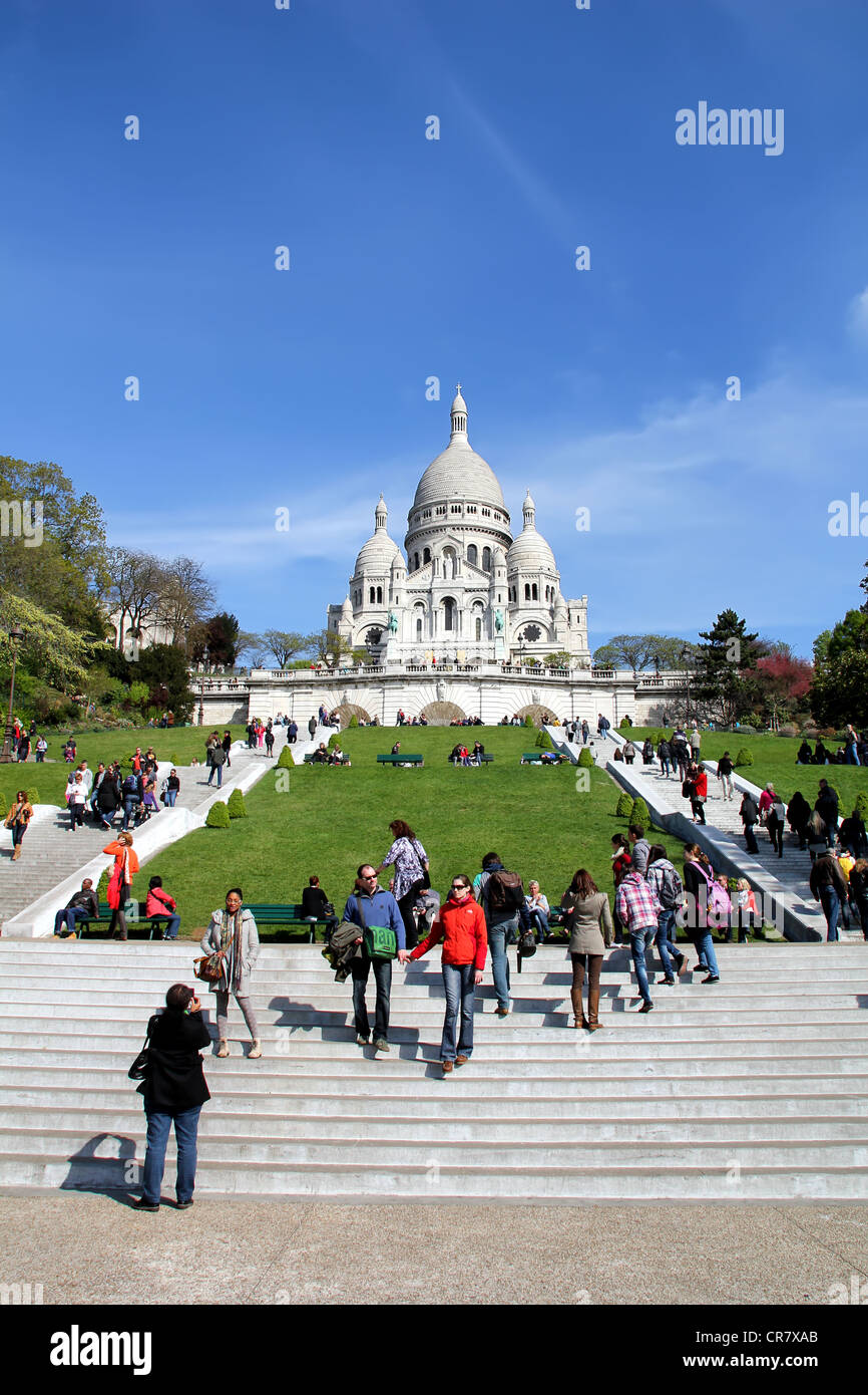 Sacré-Cour Basilica in Paris Stock Photo - Alamy