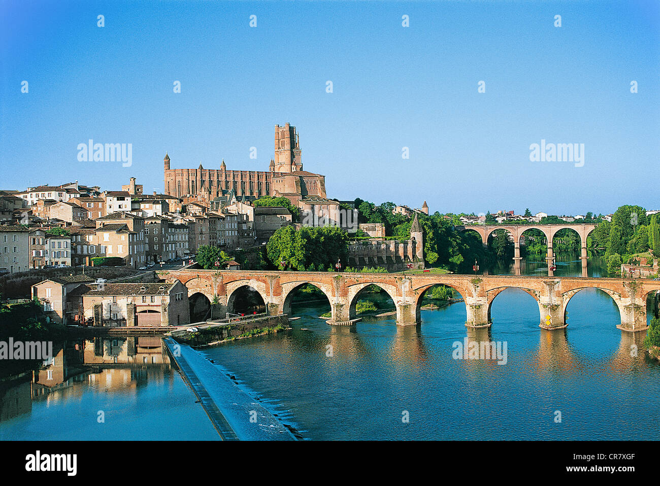France, Tarn, Albi, the episcopal city, UNESCO World Heritage, the old ...