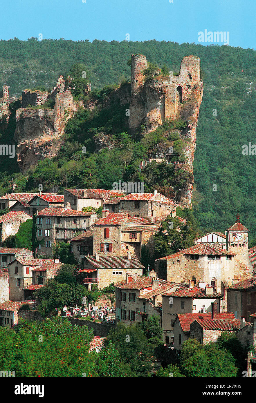 France, Tarn, Penne Stock Photo - Alamy