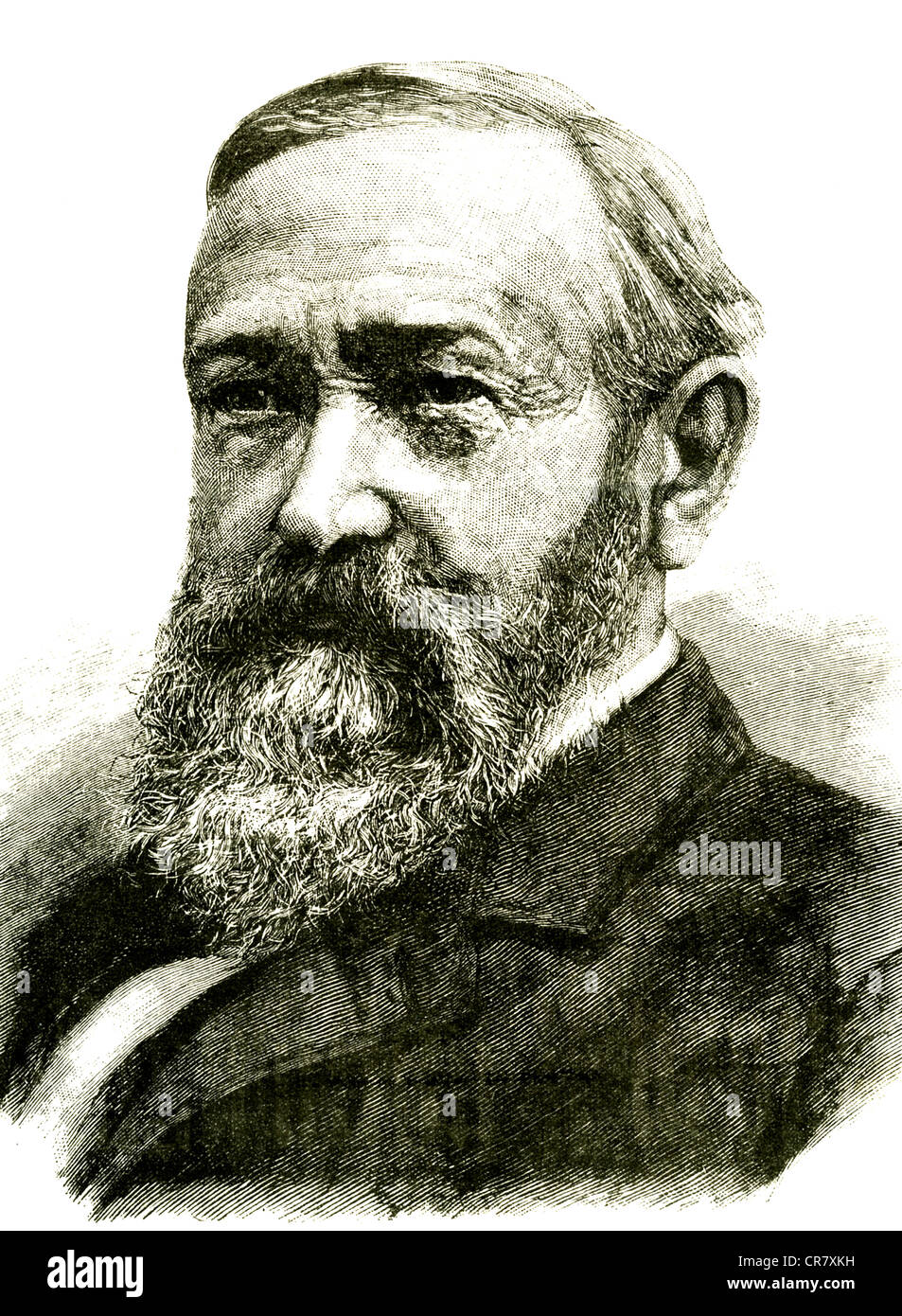 Benjamin harrison portrait hi-res stock photography and images - Alamy
