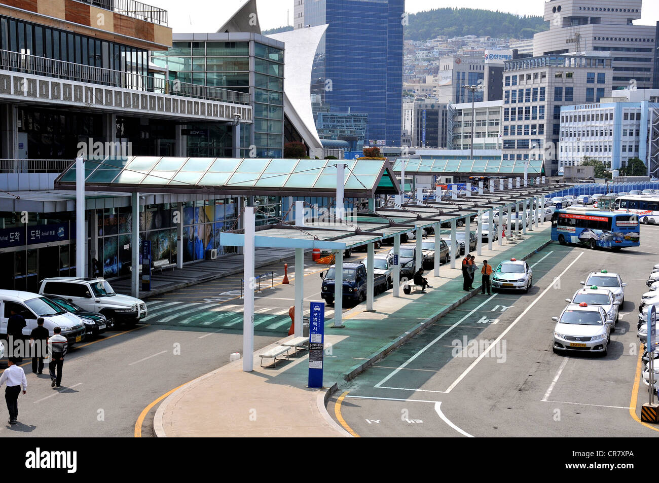 ferry terminal, Busan, South Korea Stock Photo - Alamy
