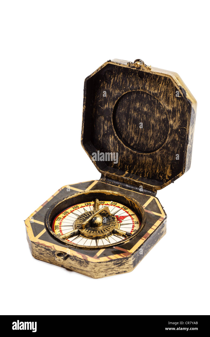 Retro compass hi-res stock photography and images - Alamy