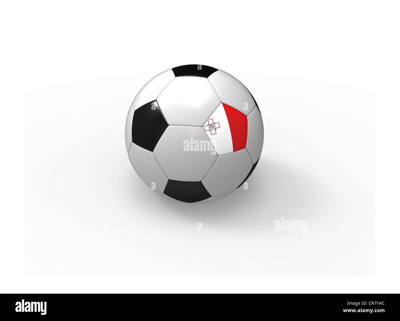 Soccer ball national flag malta hi-res stock photography and images - Alamy