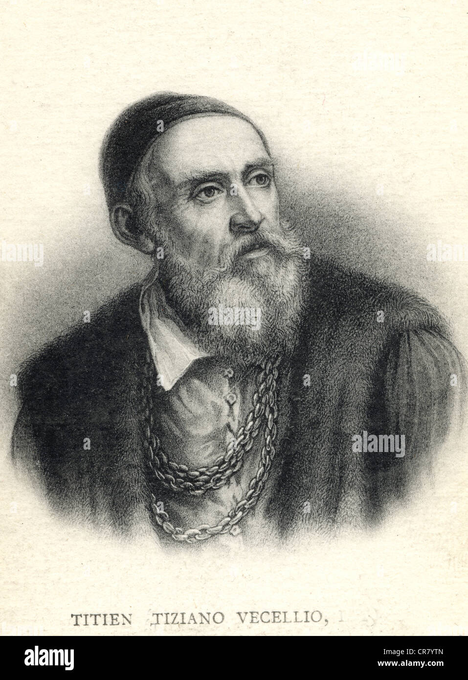 Engraving of titian hi-res stock photography and images - Alamy