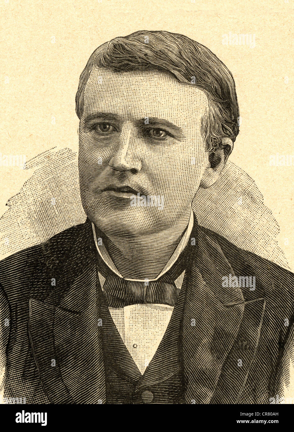 Thomas edison portrait painting hi-res stock photography and images - Alamy