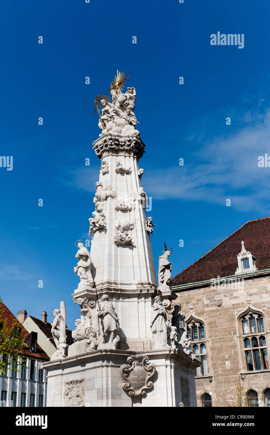 Plague Tower near St Matthias Cathedral in Budapest in Hungary in ...