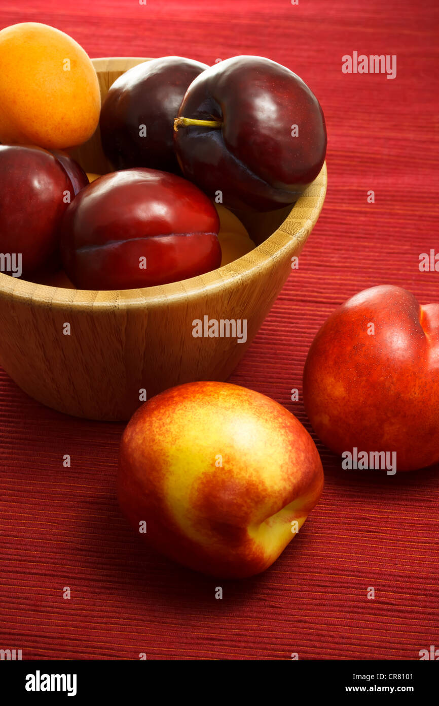 Nectarine pit hi-res stock photography and images - Alamy