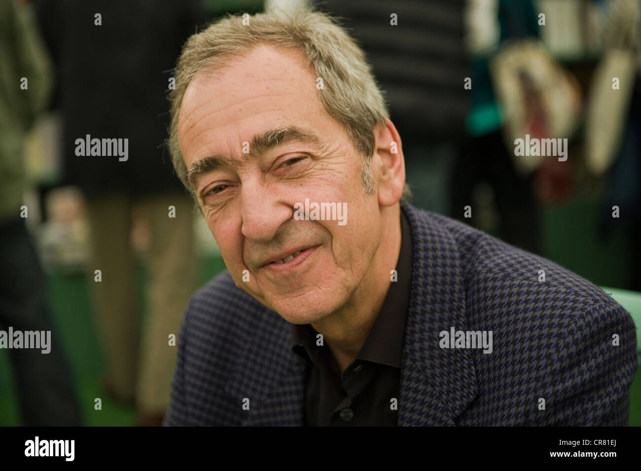 Charles Nicholl, English author pictured at The Telegraph Hay Festival ...