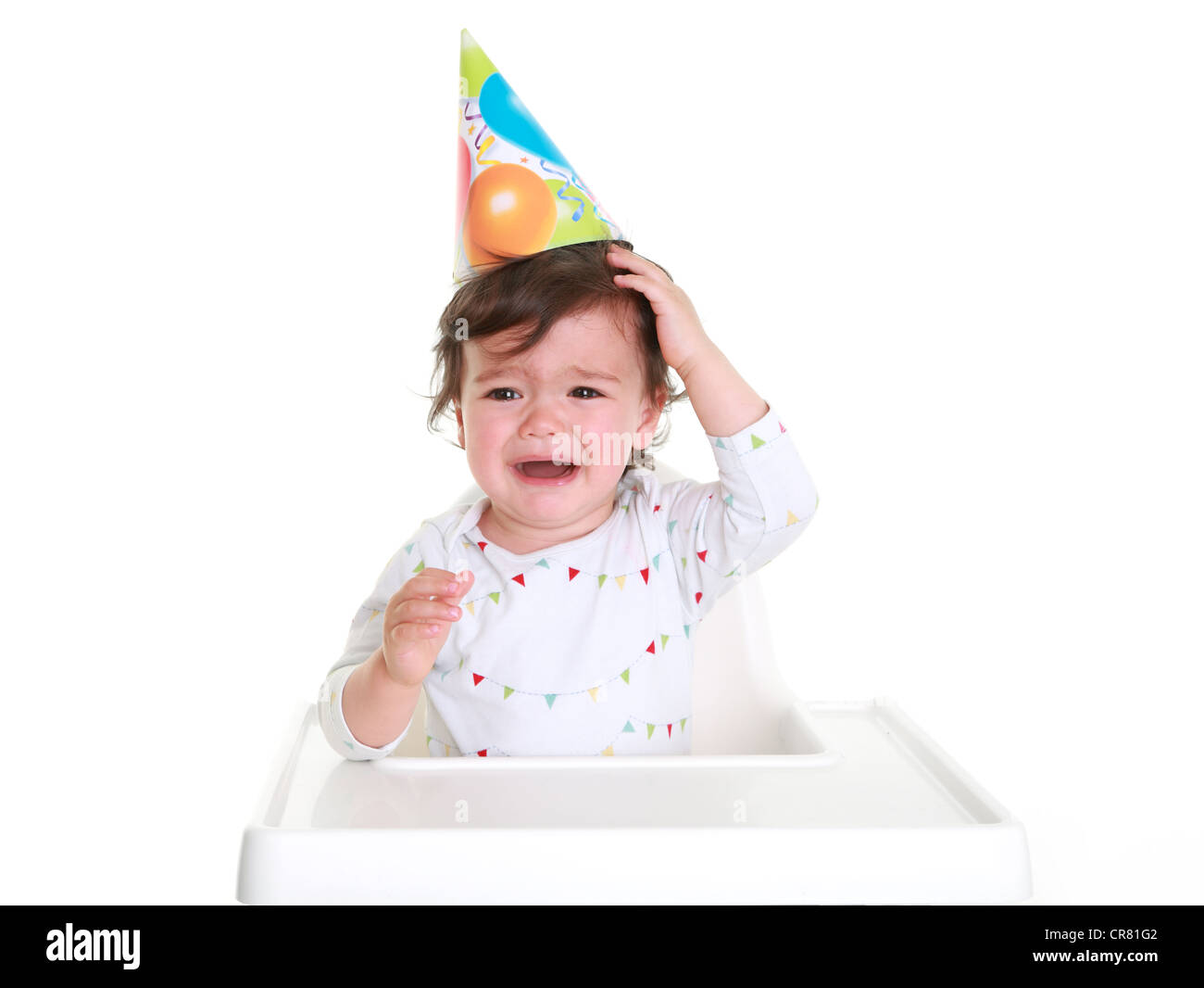 Sad baby party hat Cut Out Stock Images & Pictures - Alamy