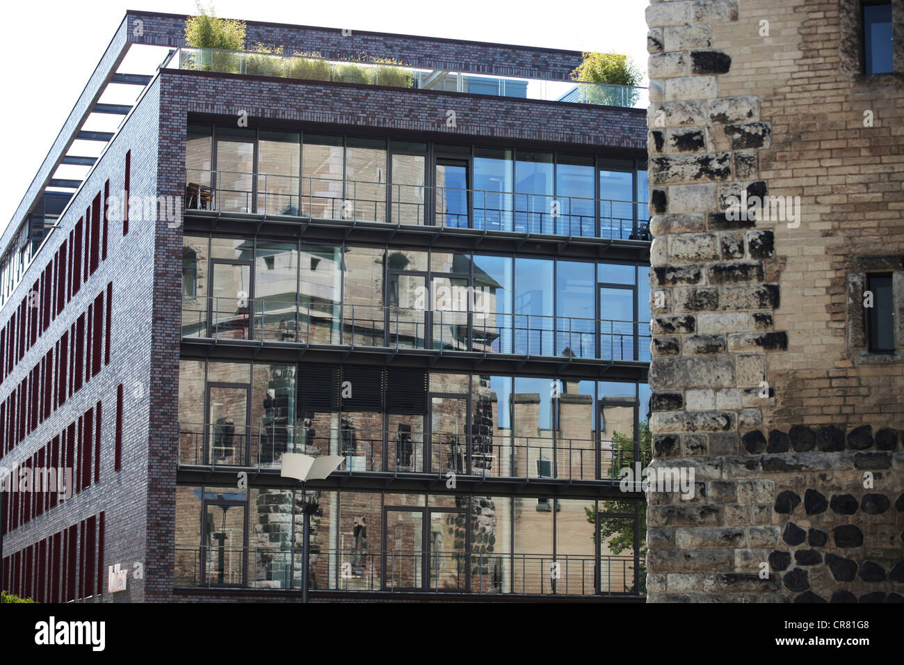 Modern and conventional architecture, residential and commercial ...