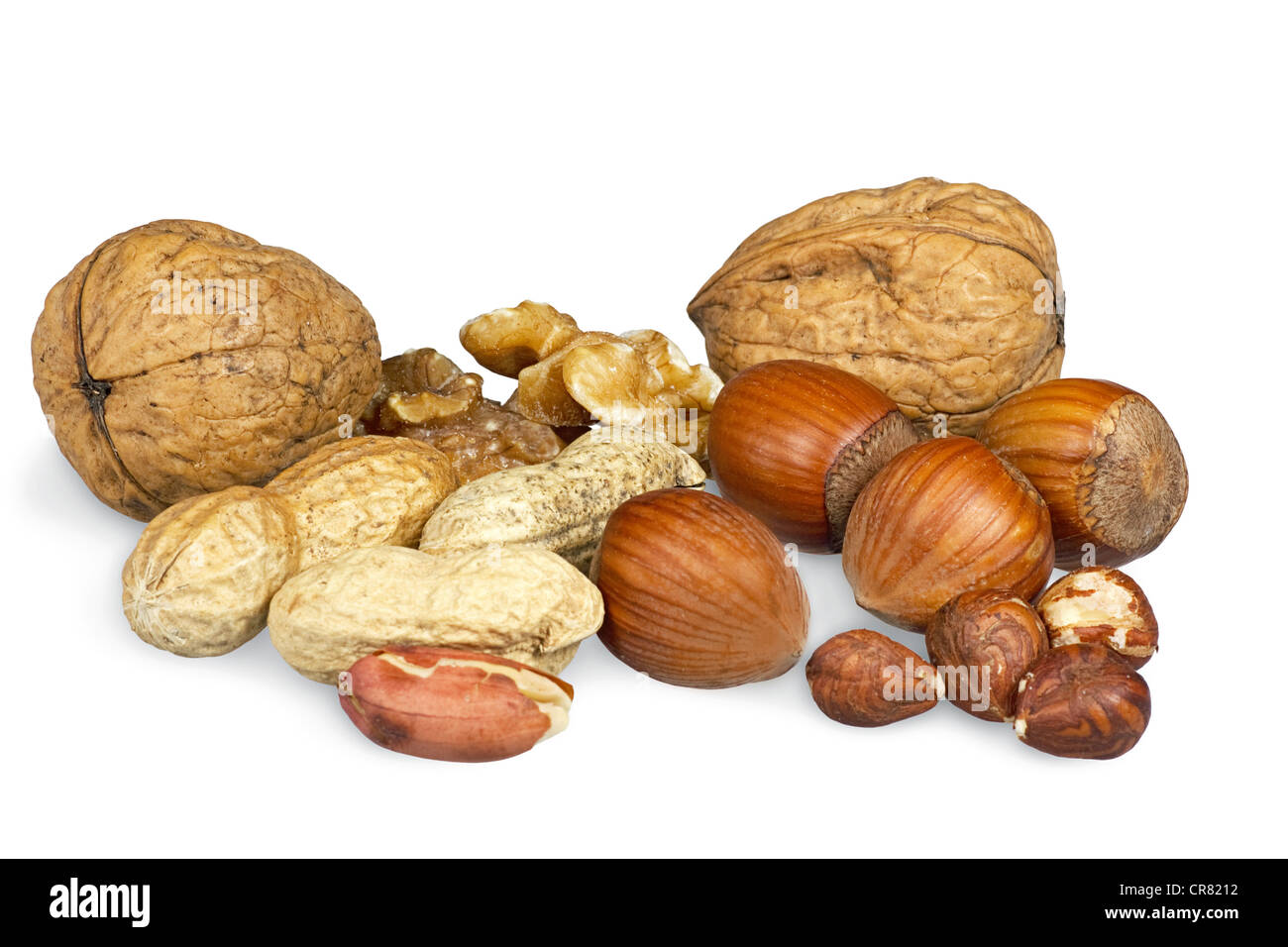 Mix nutshell Cut Out Stock Images & Pictures - Alamy