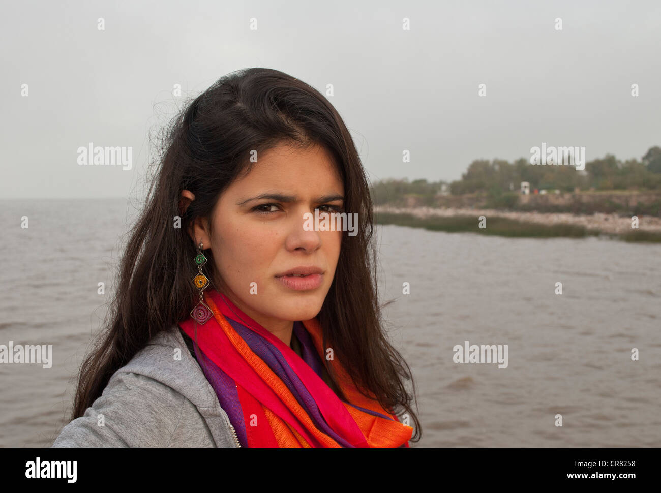 girl to the river Stock Photo - Alamy