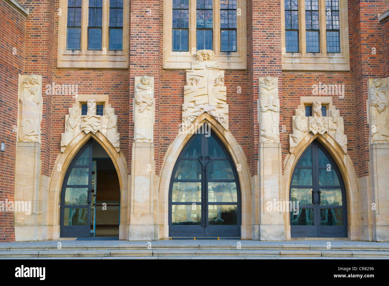Main entrance of the Cathedral Church of the Holy Spirit, Guildford ...