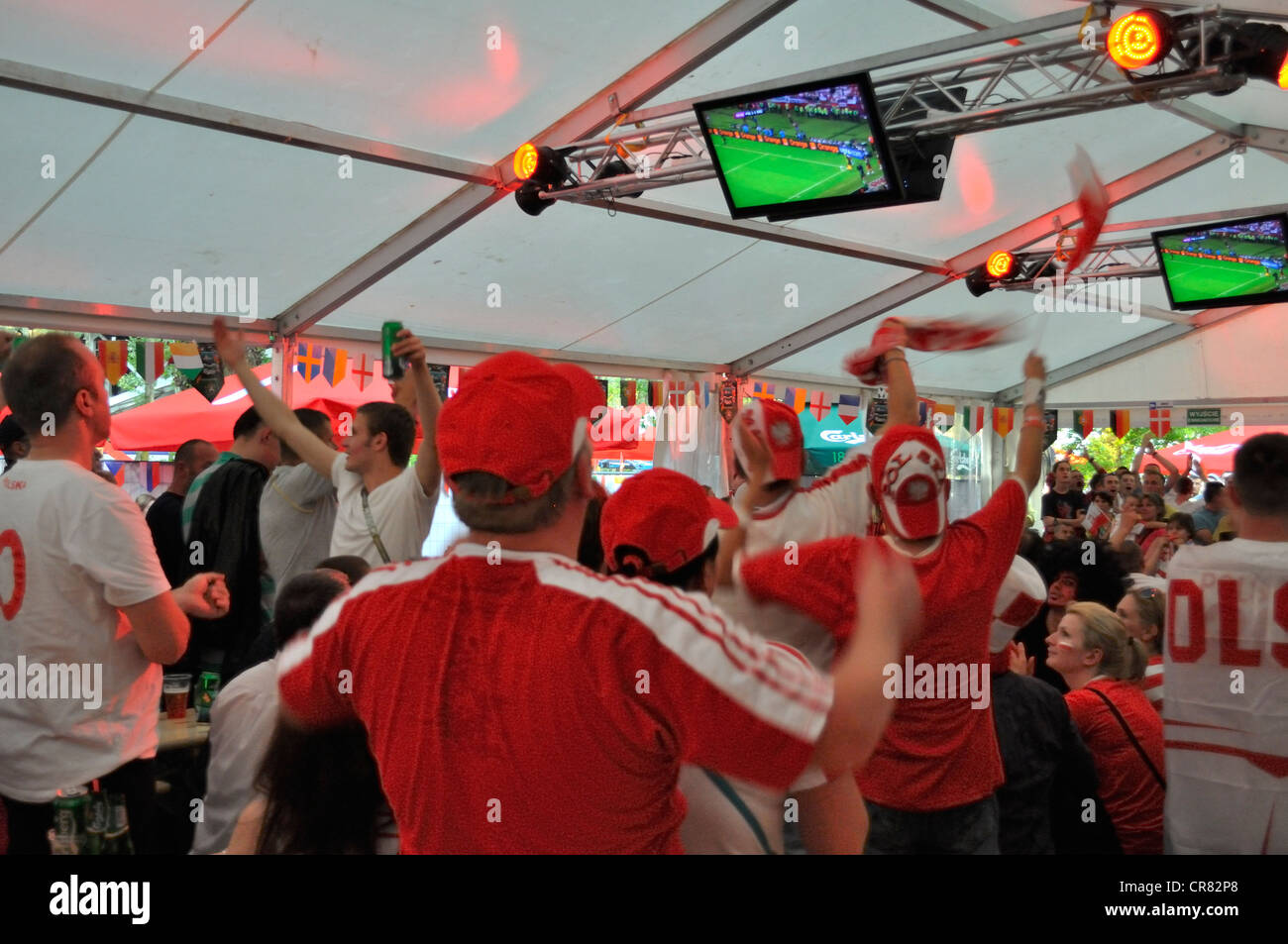 Young fan polish national soccer hi-res stock photography and images ...