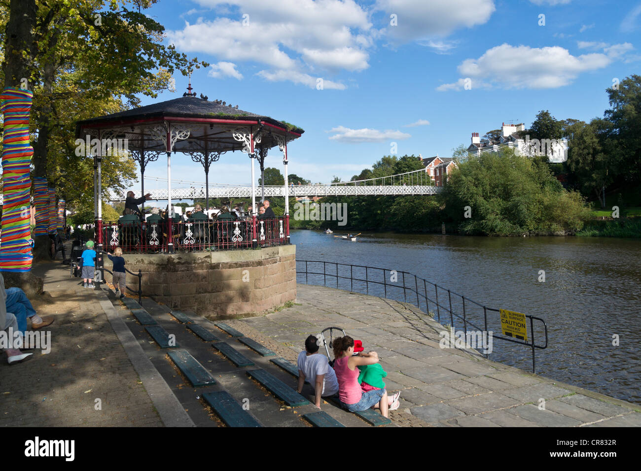 Bandstand by river hi-res stock photography and images - Alamy