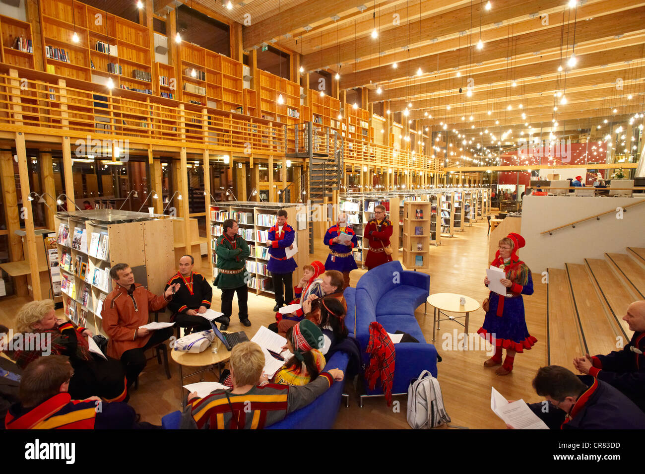 Norway, Finnmark County, Karasjok, Sami Parliament, the Sametinget ...