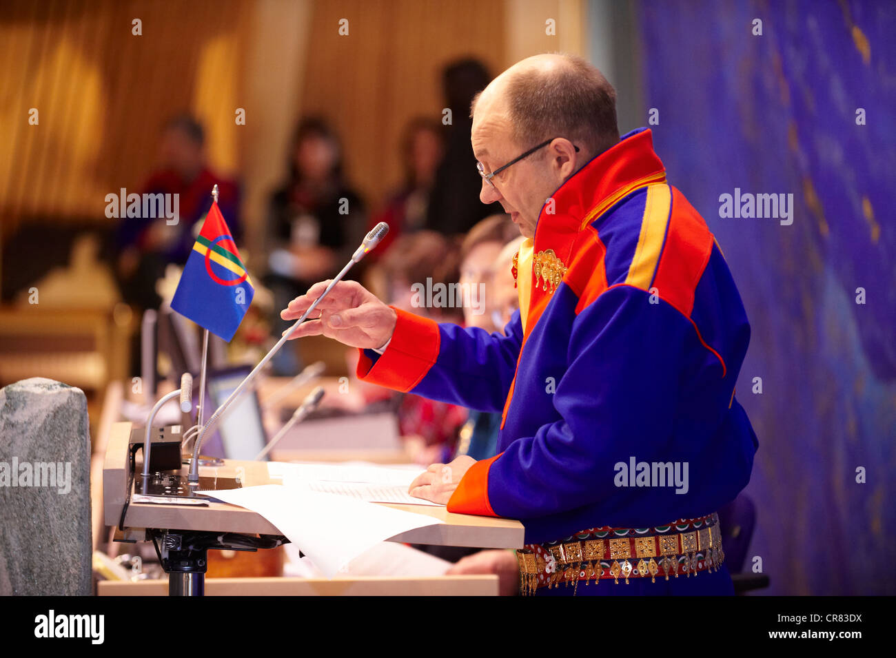 Norway, Finnmark County, Karasjok, Sami Parliament, the Sametinget ...