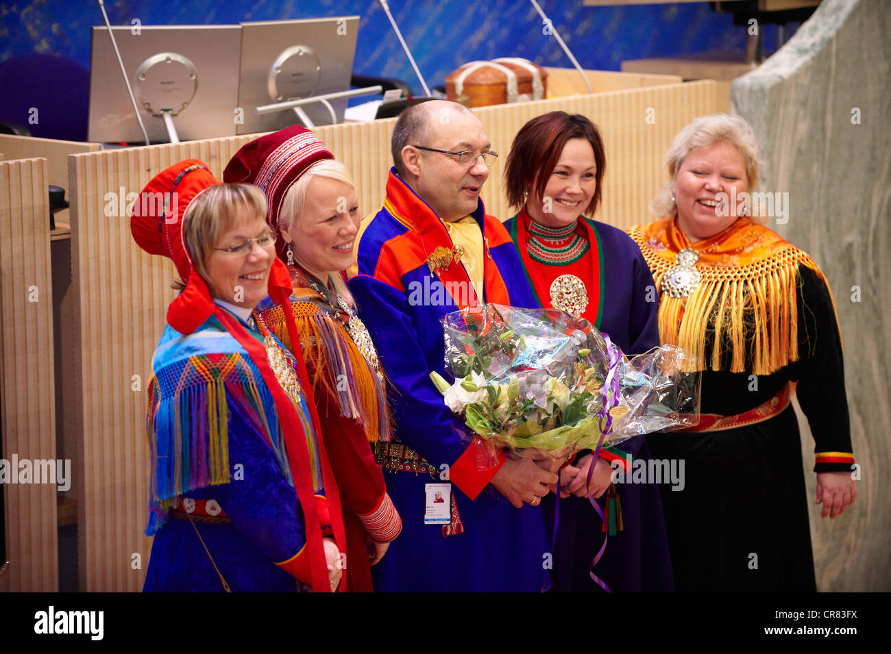 Norway, Finnmark County, Karasjok, Sami Parliament, the Sametinget ...