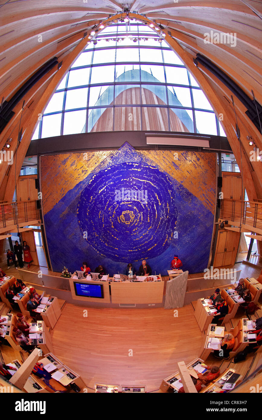 Norway, Finnmark County, Karasjok, Sami Parliament, the Sametinget ...