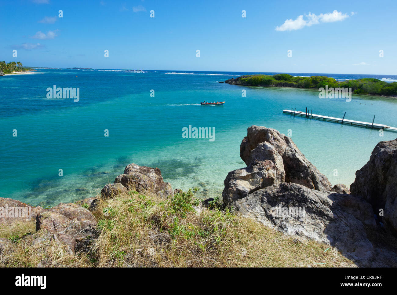 France, Martinique (French West Indies), Cap Chevalier, Ilet Chevalier ...