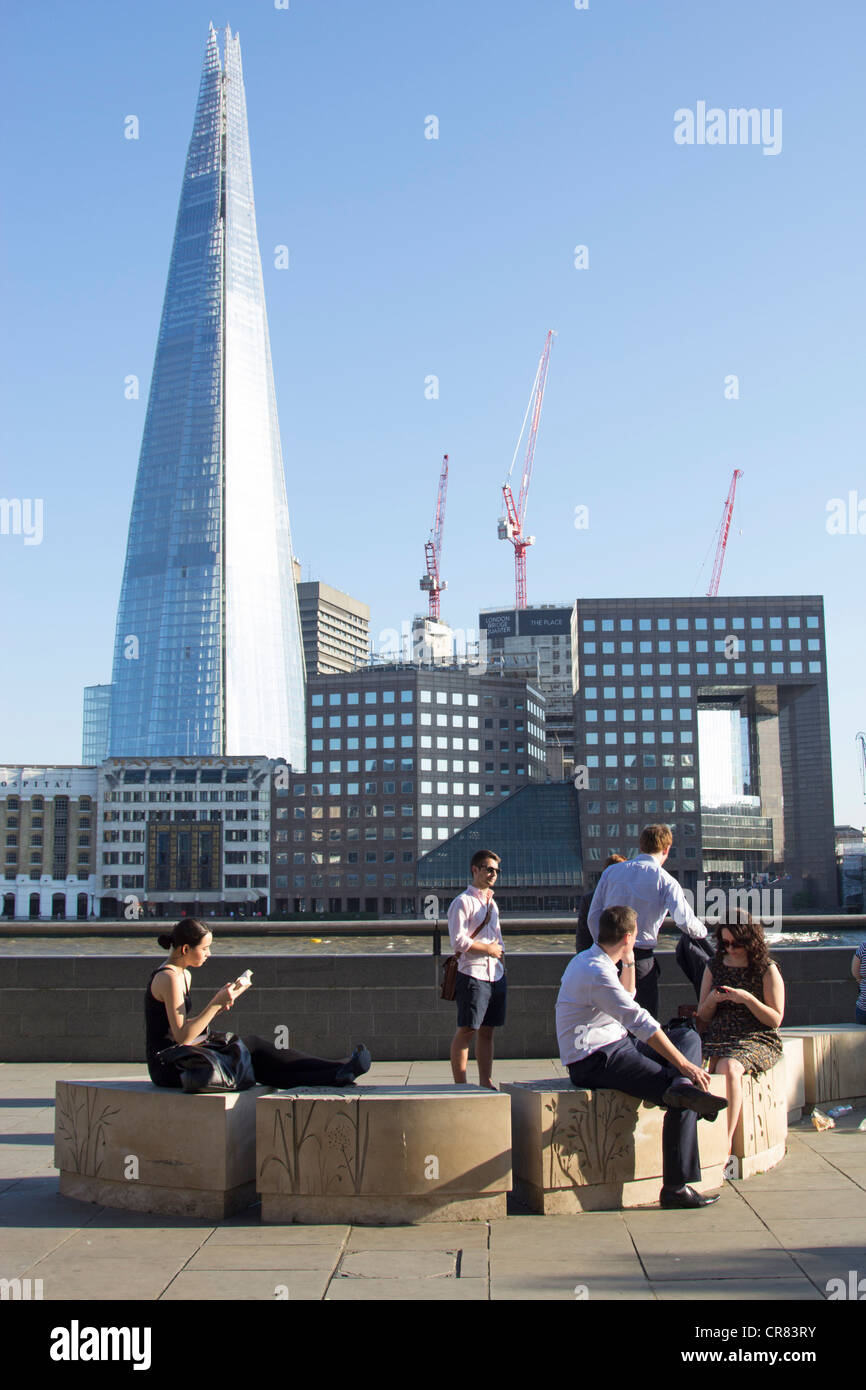 City skyline shard tower hi-res stock photography and images - Alamy