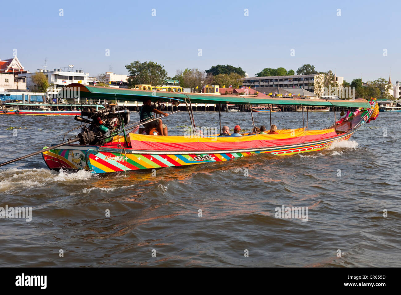 Thailand, Bangkok, the Chao Praya river Stock Photo - Alamy