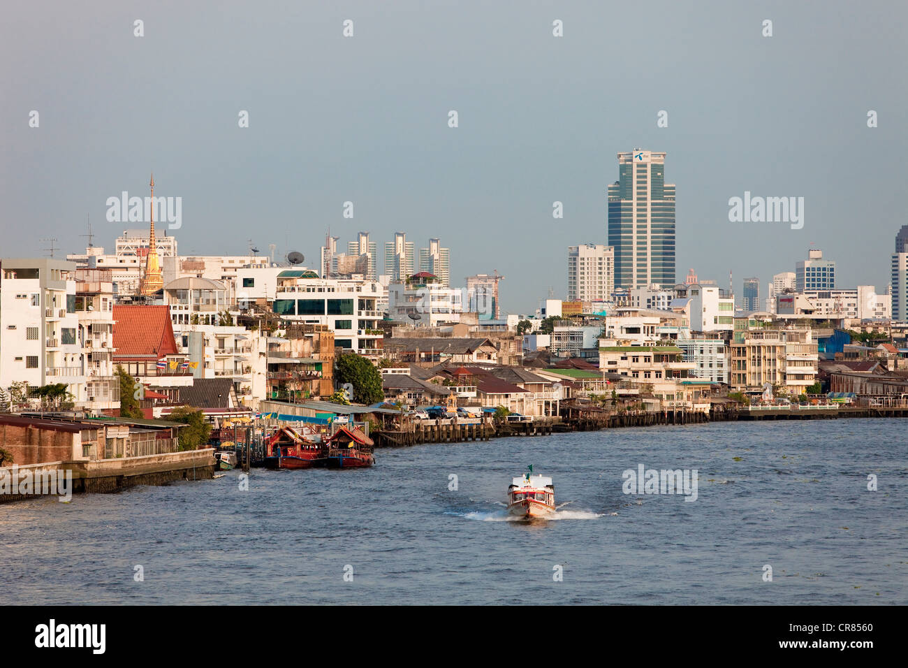 Thailand, Bangkok, the Chao Praya river Stock Photo - Alamy