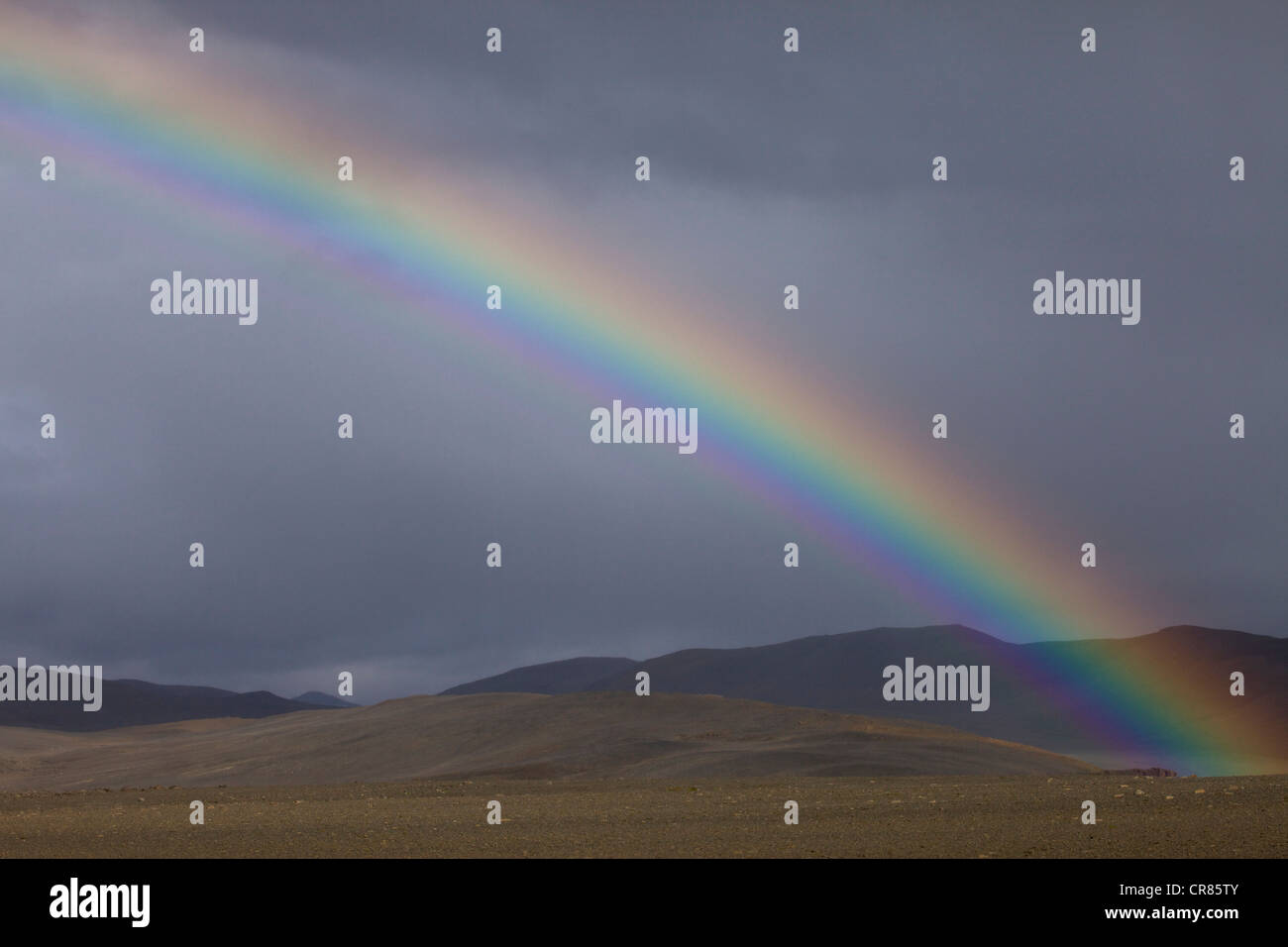 The rainbow road iceland hi-res stock photography and images - Alamy