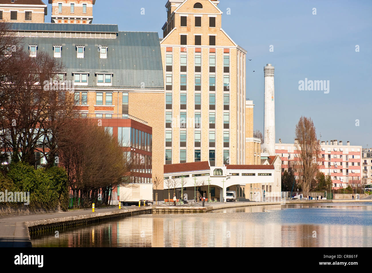 France, Seine Saint Denis, Pantin, Pantin great windmills, former ...