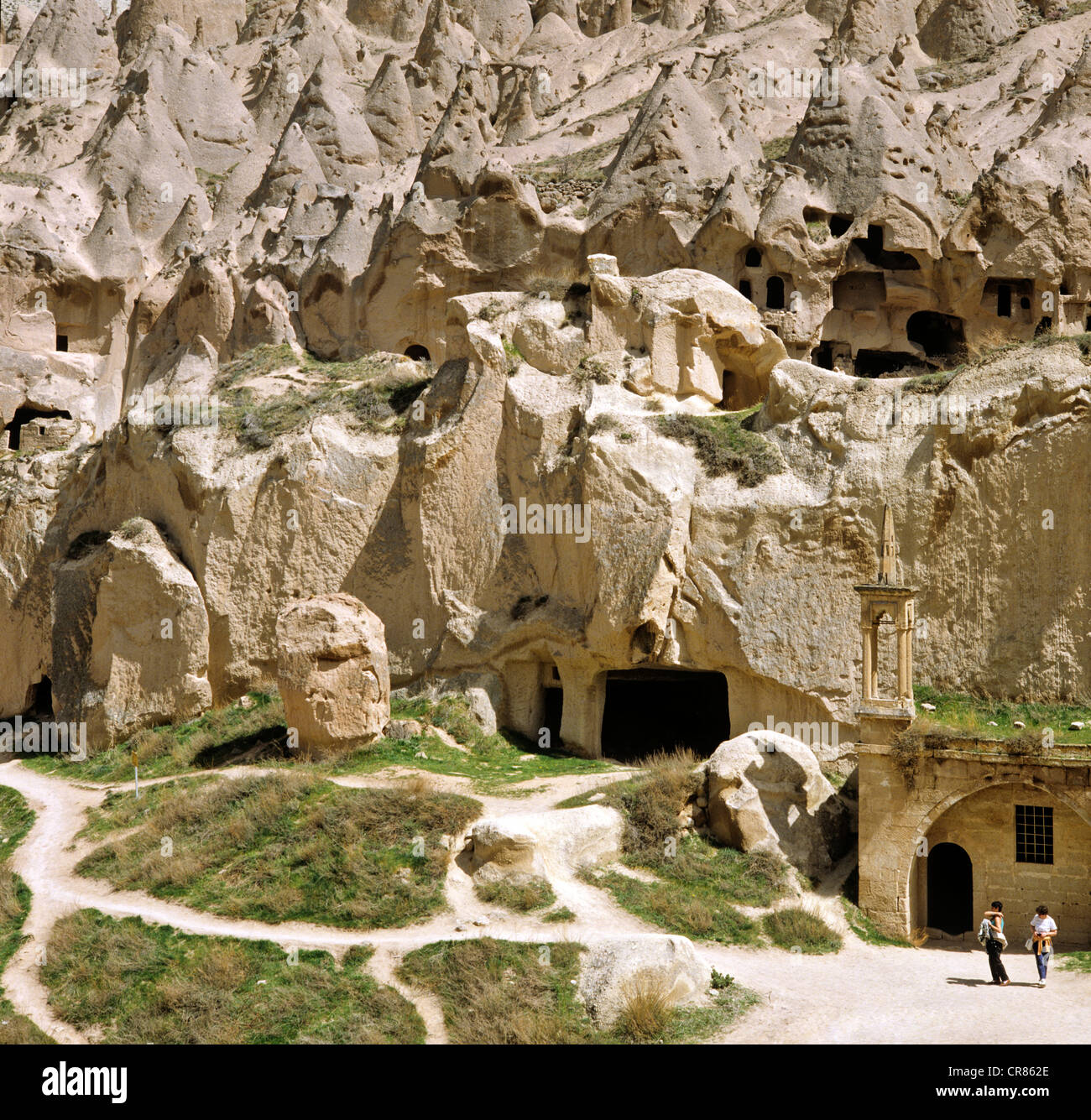 Caves in Zelve, UNESCO World Cultural and Natural Heritage Site ...